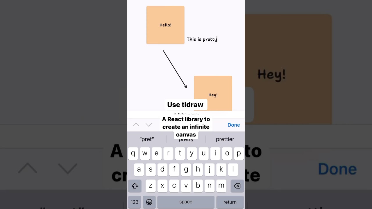 How to use react library to create canvas? @mili_codes #webdesign #code #codinglife #reactjs #canvas