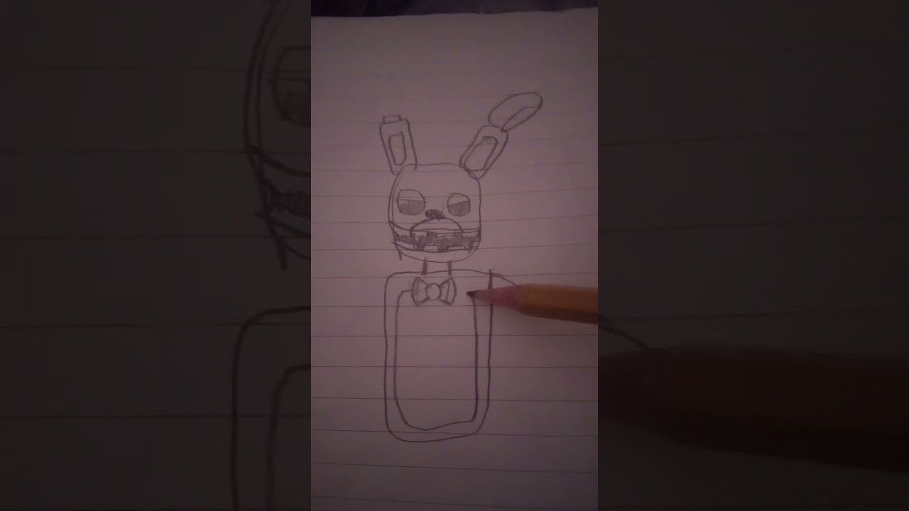 how to draw spring bonnie (full body)