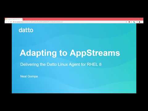 Adapting To CentOS Appstreams