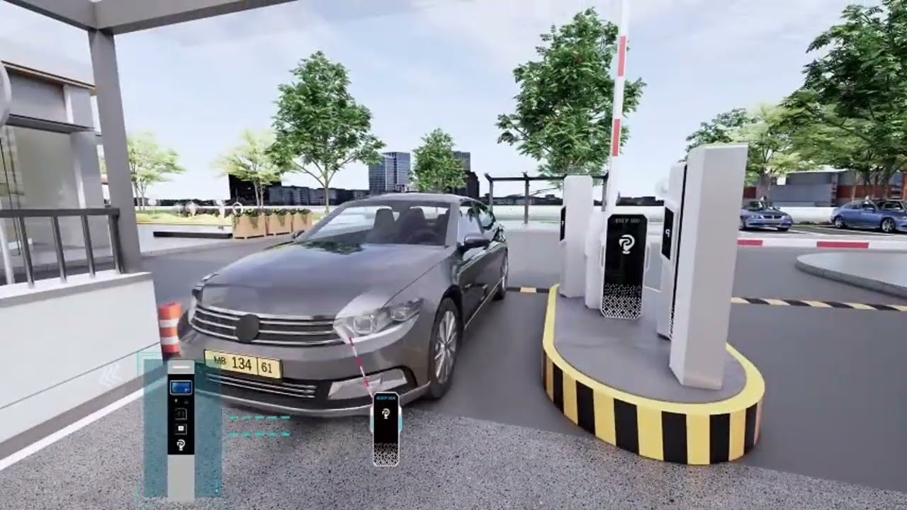 Smart Parking Barrier System with LPR | Automatic Entrance & Exit Solution