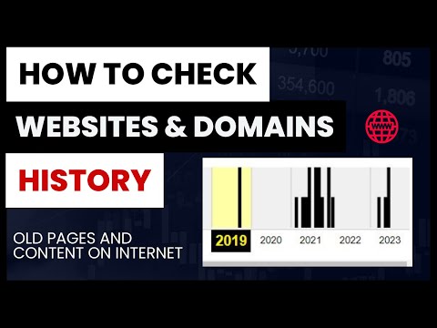 How to Check Website, Domain Name History On Internet