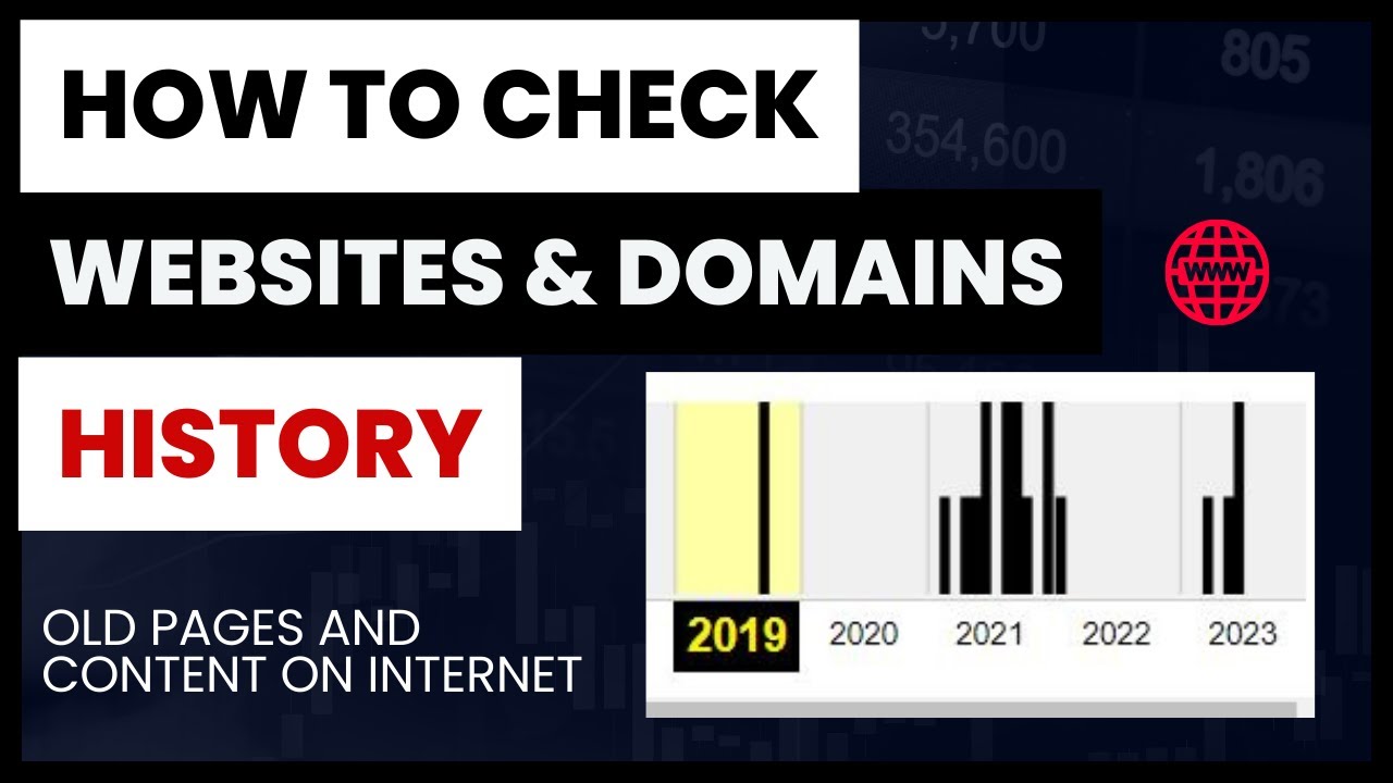 How to Check Website, Domain Name History On Internet