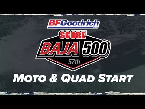 2025 BFGoodrich 57th SCORE Baja 500 - Moto & Quad Race Start