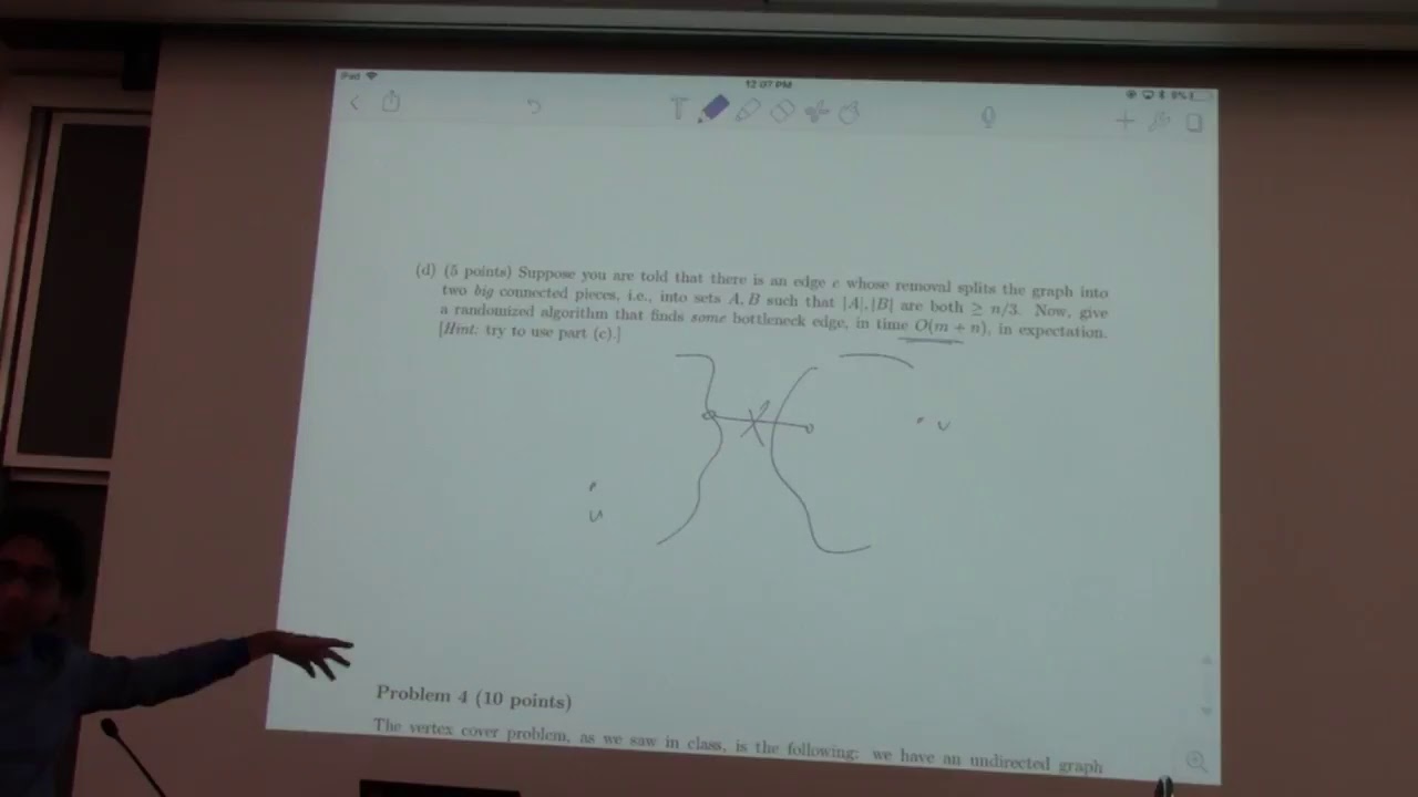 Advanced Algorithms - Fall 17 Lecture 27