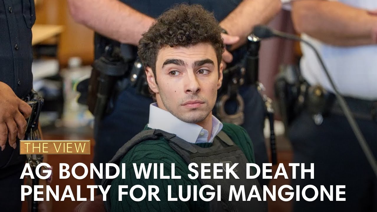 AG Bondi Will Seek Death Penalty For Luigi Mangione