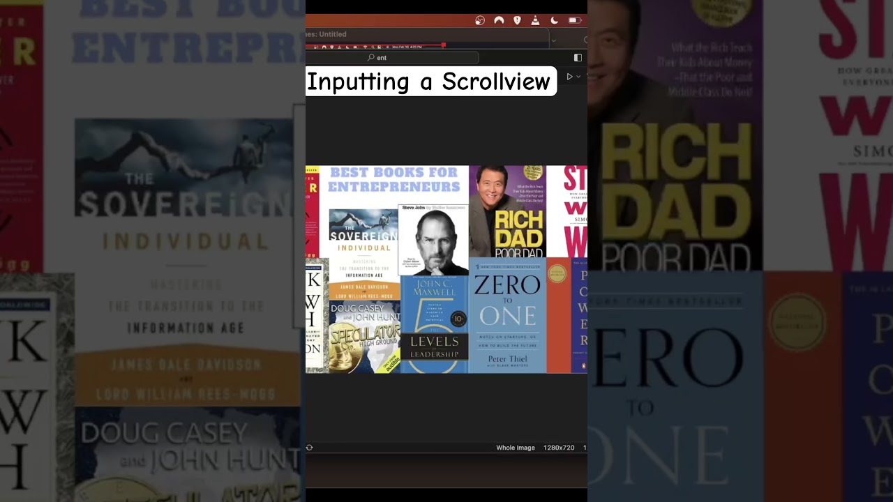 React Native: Inputting a Scrollview #coding #shorts