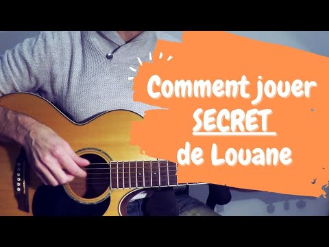 Tab Secret - Louane - Tablature - Guitar pro - Rythmique | Ipsacoustic
