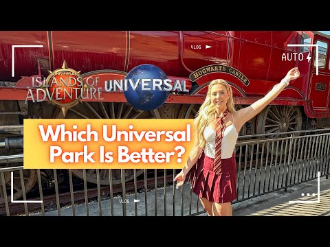 Universal VS Island of Adventure… (X2 Park Ticket Worth It!?)
