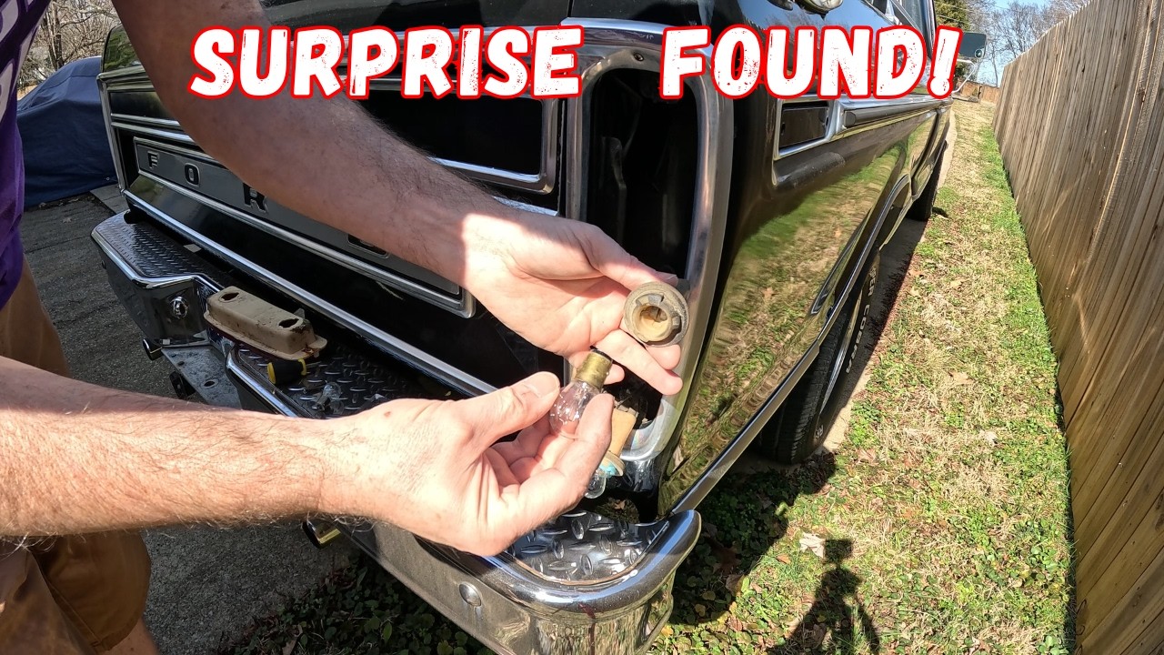 DIY Dentside F-150 Tail Light Assembly Removal & Bulb Change - You Won't Believe What's Behind Them!