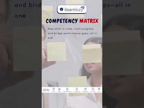 Unlock Your Team's Full Potential with iLearnBay's Competency Matrix!