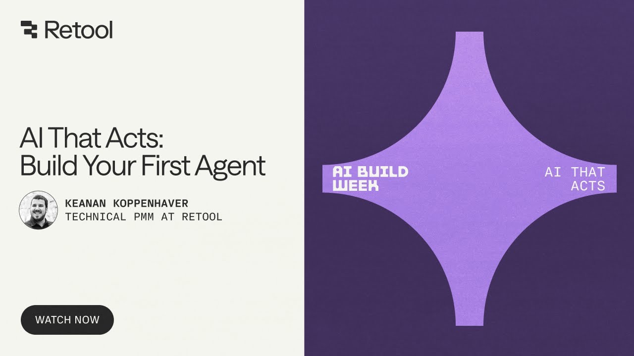 AI Build Week - Day 5: Build Your First Agent - 🤗 Community Happenings - Retool Forum