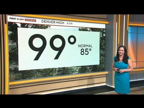 Near triple digit heat possible Saturday across the Denver metro area.