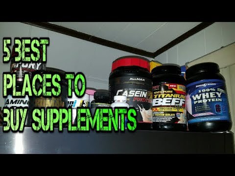 5 BEST Places To Buy Supplements