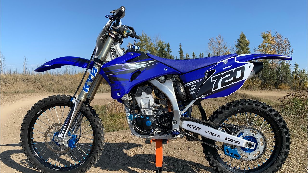 Install/apply graphics on your dirt bike (My old dirt bike looks sick with SPLITCO graphics)