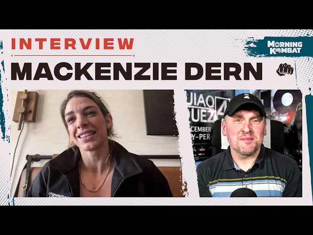 "I look like a fricken high school girl" - When Mackenzie Dern admitted ...