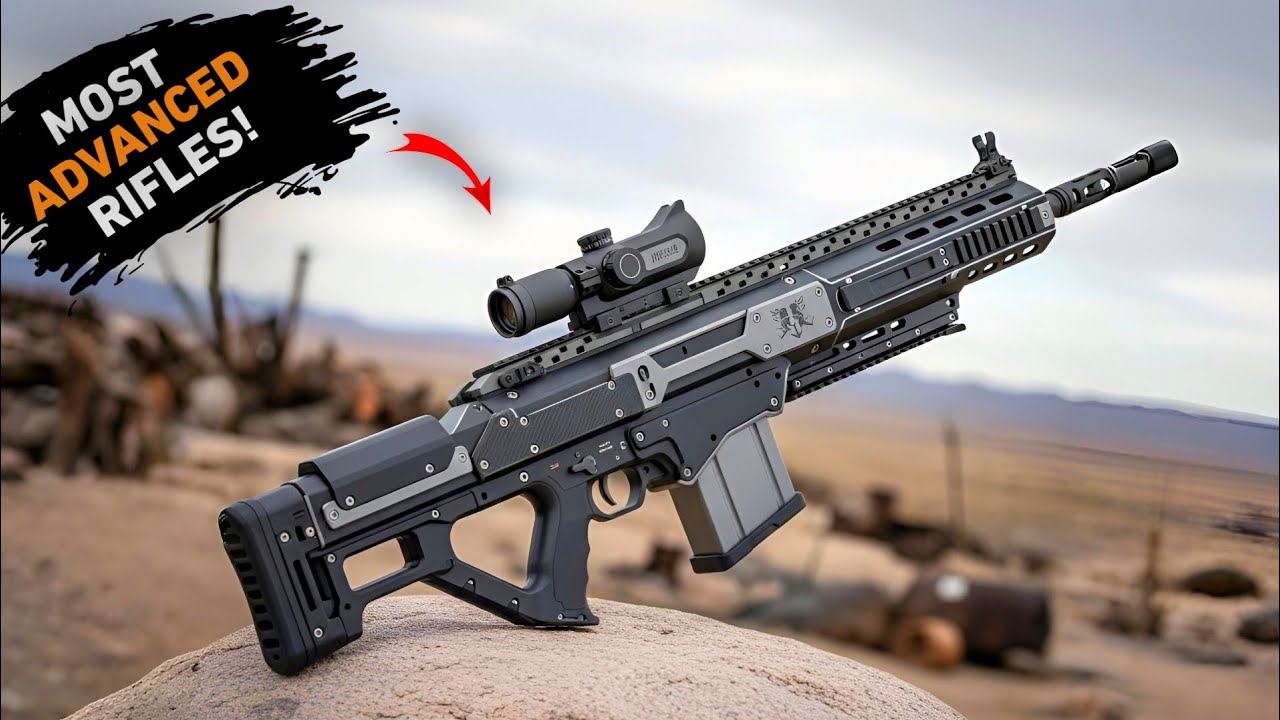 10 Advanced Tactical Rifles That Feel Straight Out Of the Future!