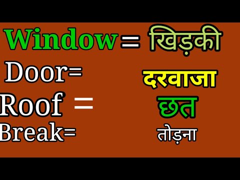 Window meaning in Hindi |window ka matlab। window meaning