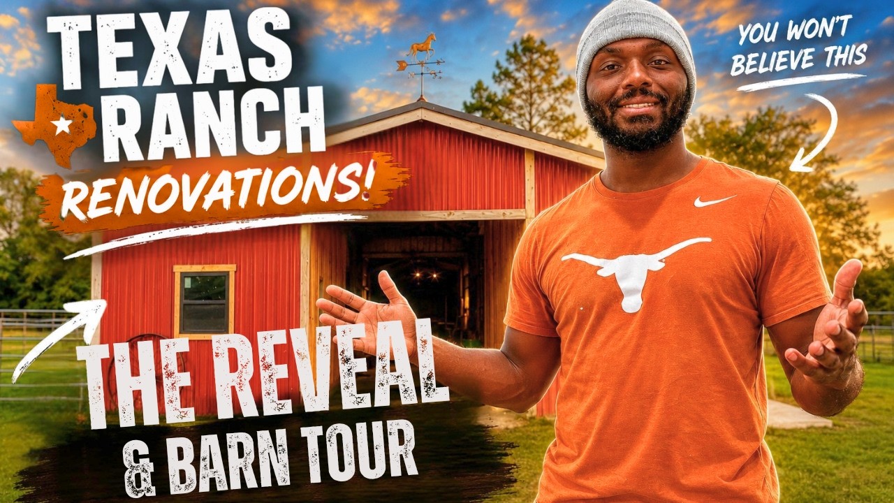We TRANSFORMED Our Texas Ranch! | Barndominium Renovation Update & Barn Tour