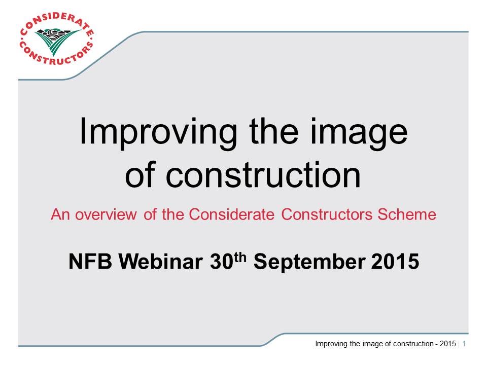 Considerate Constructors Scheme