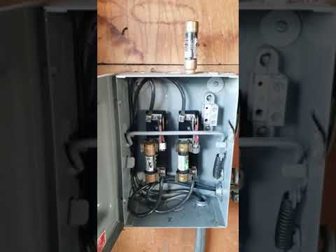 Cartridge Fuse Electric Panel