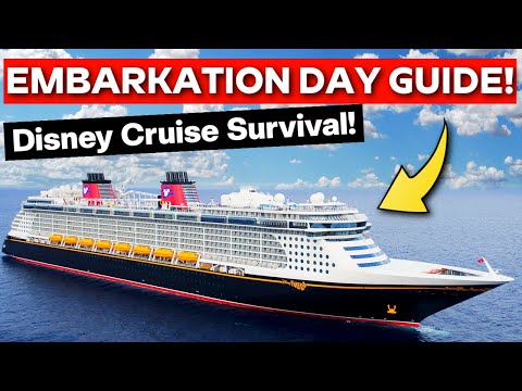 How To Have A Stress Free Embarkation Day On Disney Cruise Line!
