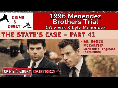 Menendez Brothers 1996 Trial | The States Case - Part 41 (CA v Erik & Lyle Menendez)