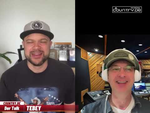 Tebey im Interview mit COUNTRY.DE – zugeschaltet per Zoom aus Nashville ...
