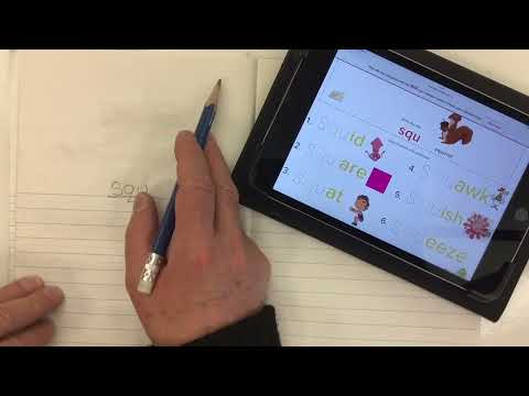 Phonics Consonant Blend "squ"