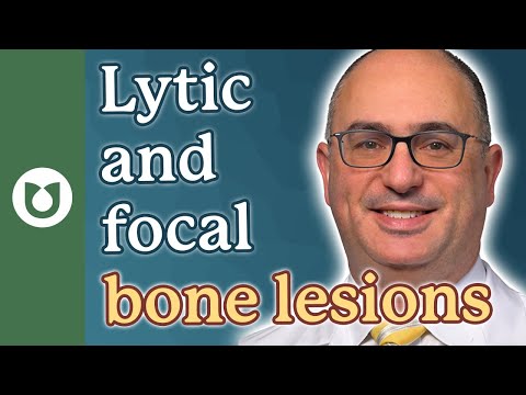 What are lytic and focal bone lesions and how common are they? #myeloma