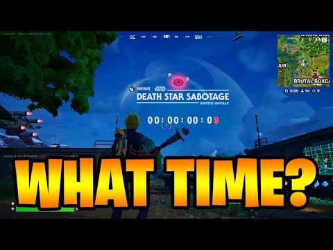 What Time Is the Death Star Sabotage Live Event START In Fortnite?