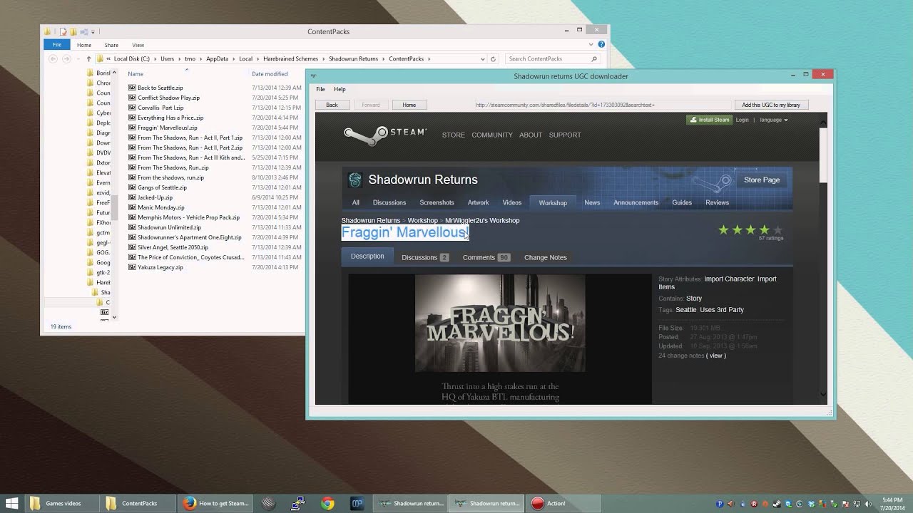 Shadowrun returns UGC downloader