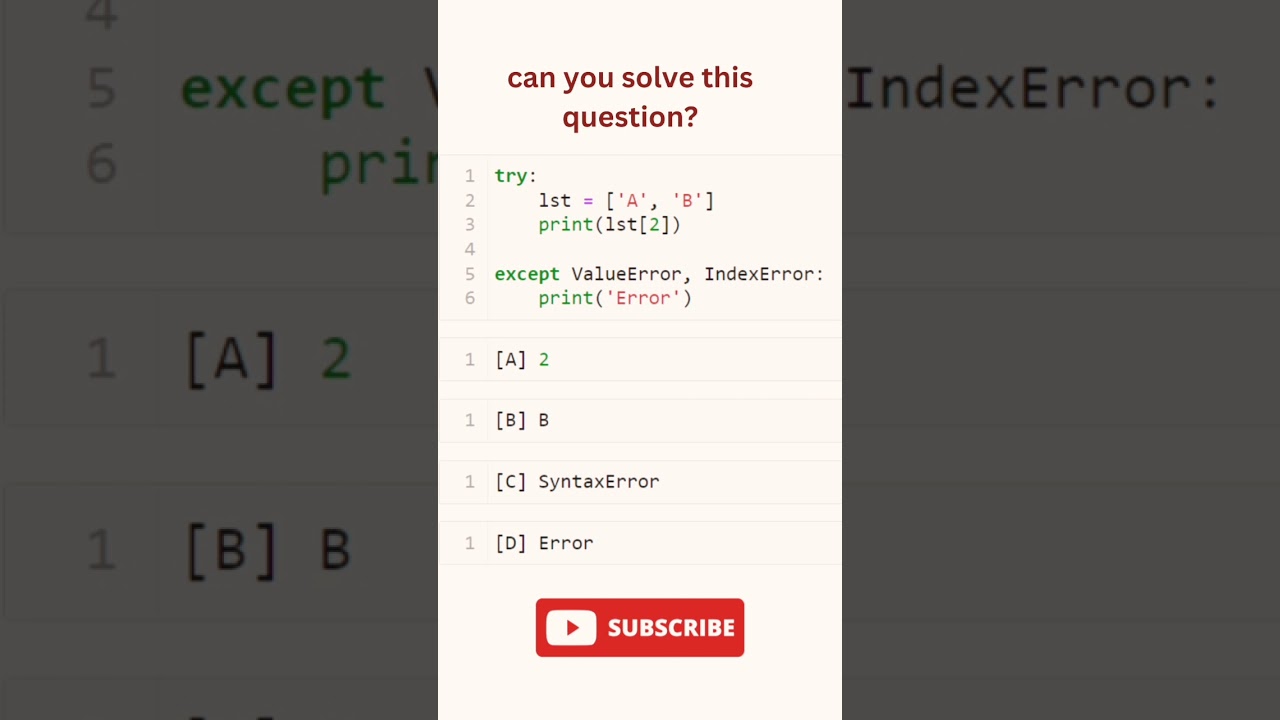 can you solve this python quiz?😎| comment your answer | Python quiz 😀| #python #shorts #shortvideo