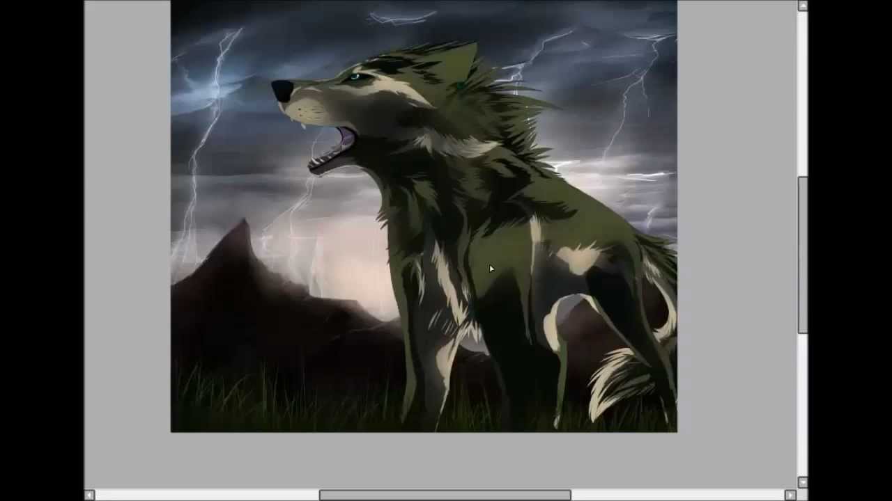 Link Wolf form -Twilight Princess- Fanart