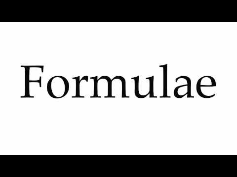 How to Pronounce Formulae