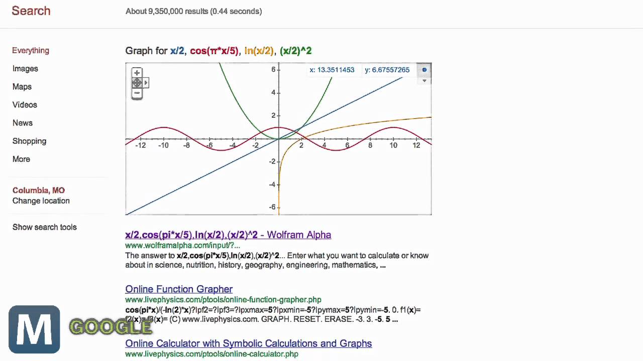 Google Upgrades to 3D Graphical Calculator