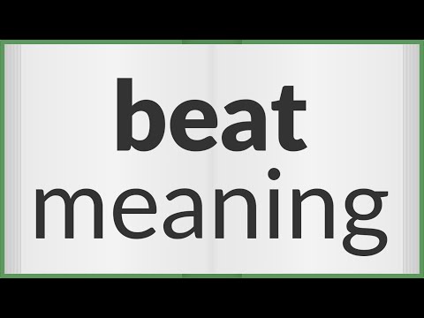 Beat | meaning of Beat