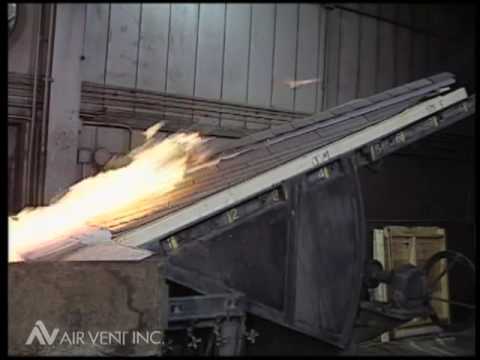 Class A Fire Rated Roof Shingle Vent Testing (Video) | Allied Roofing ...