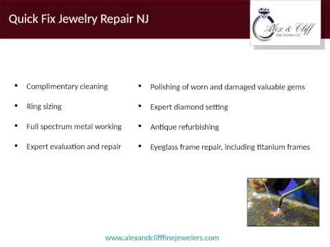 Local Jewelry Repair Shop in New Jersey