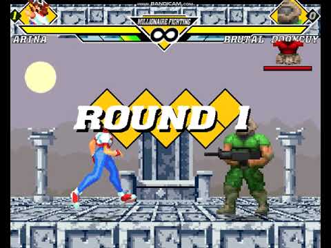 MUGEN - Arina vs. Brutal Doomguy