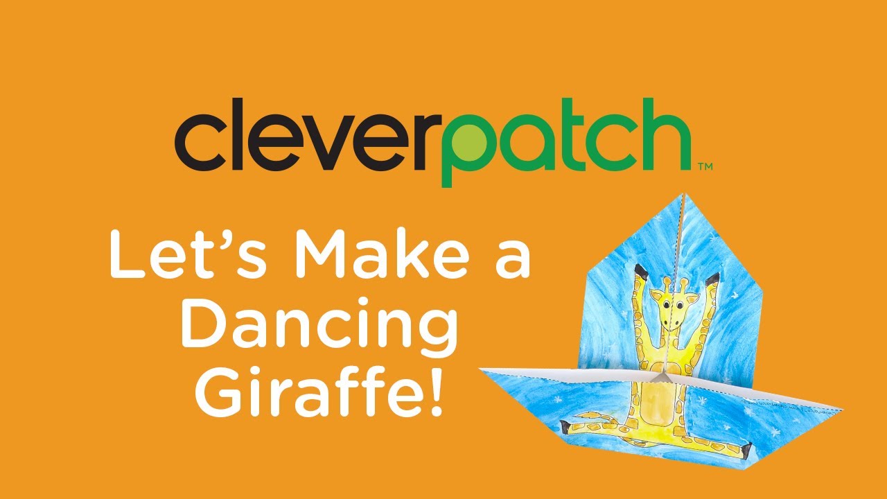 DIY/Craft Activity – Dancing Giraffe