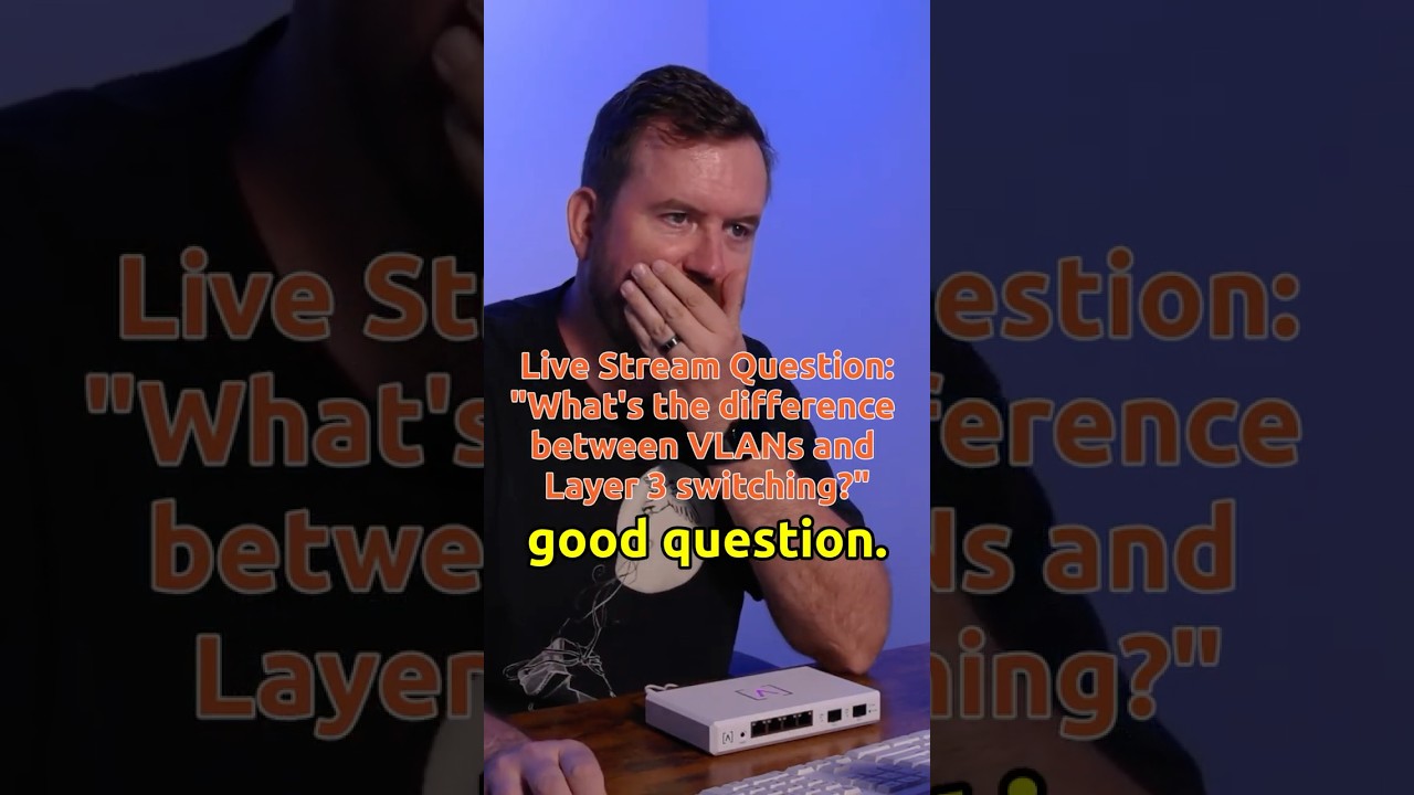 VLANs vs Layer 3 Switching Explained With Pizza!