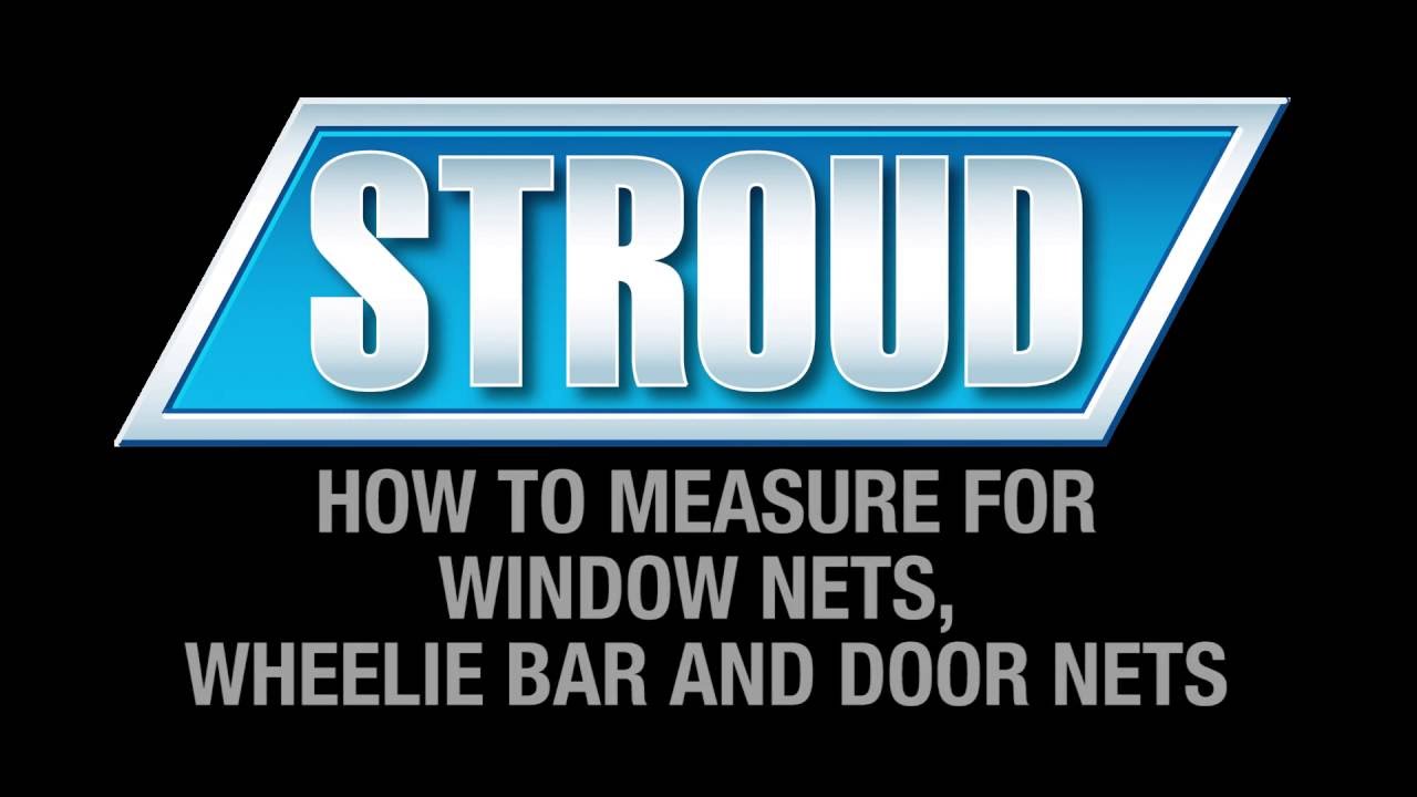 Stroud Race Car Window Net Measuring