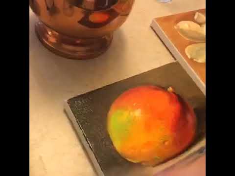 How to varnish an oil painting- Gamblin Gamvar NOAH VERRIER