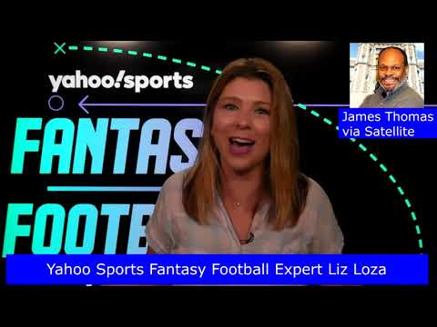 Yahoo Sports Fantasy Football Expert Liz Loza's interview on Morning Blend with James Thomas