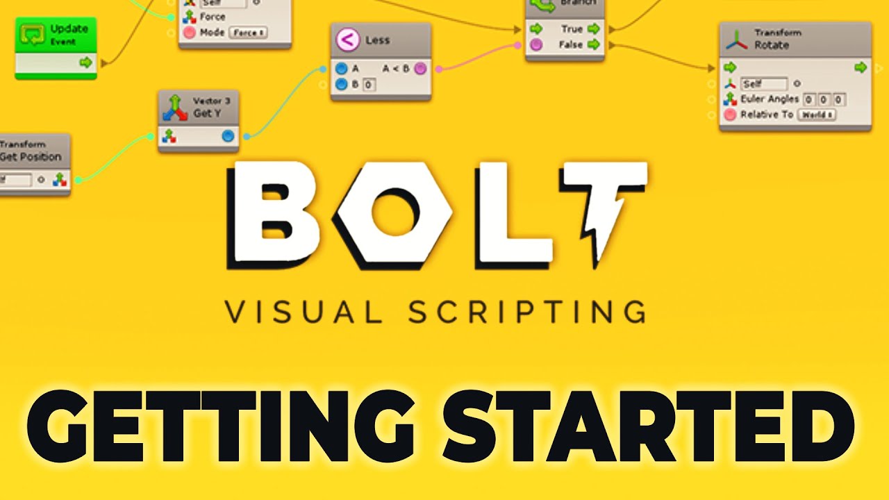 Making 3d games without coding! - BOLT Setup & Fundamentals  [Unity Bolt Tutorial]