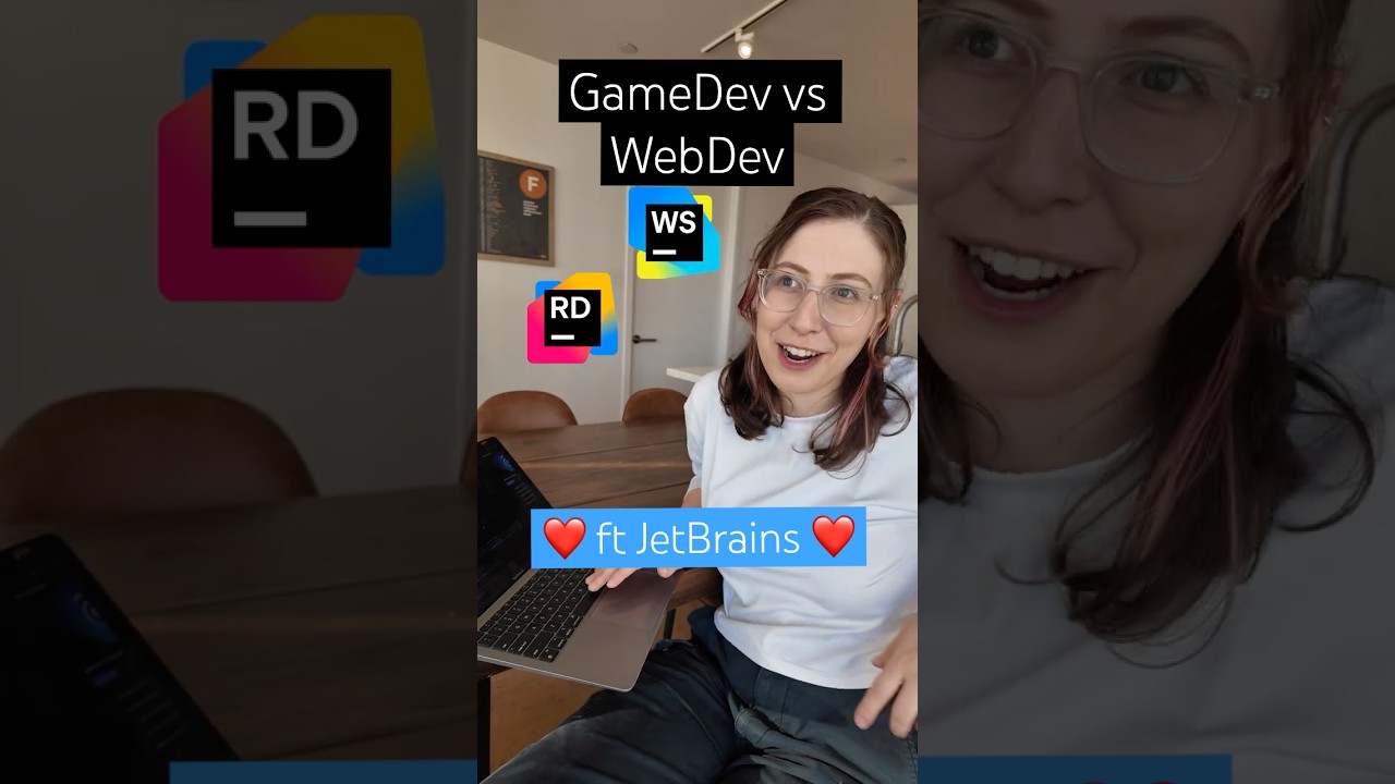 Game Dev vs Web Dev (ft. JetBrains!)