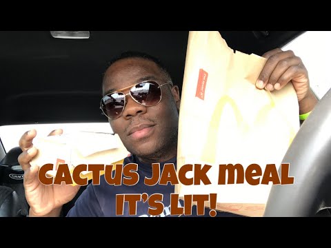 *EARLY!* TRAVIS SCOTT CACTUS JACK MCDONALDS MEAL FOR RETAIL!!