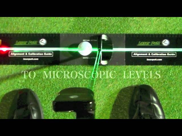 Laser Putt, the most accurate putting aid in golf today!