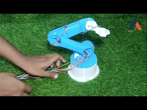Color Detection & Sorting Robot | TCS3200 + Esp32 Project| Robotic Arm| ili9341 Display