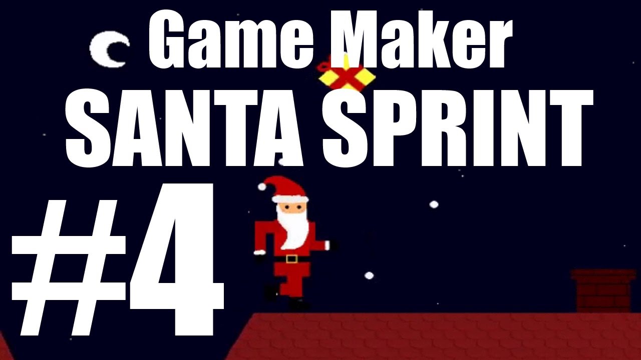 [Game Maker] Santa Sprint - Endless Runner Tutorial - Part 4 - Presents!